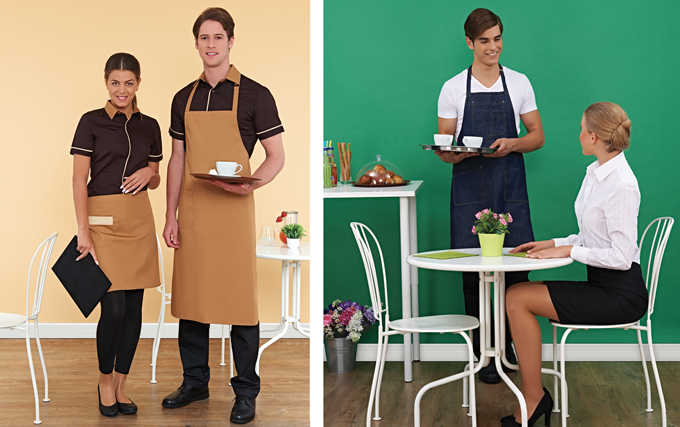 Aşçı Garson Kıyafetlerinde Sınırsız Çeşit...